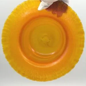 Karl Schantz | Art | Karl Schantz 977 Iridescent Art Glass Top Hat Bowl ...